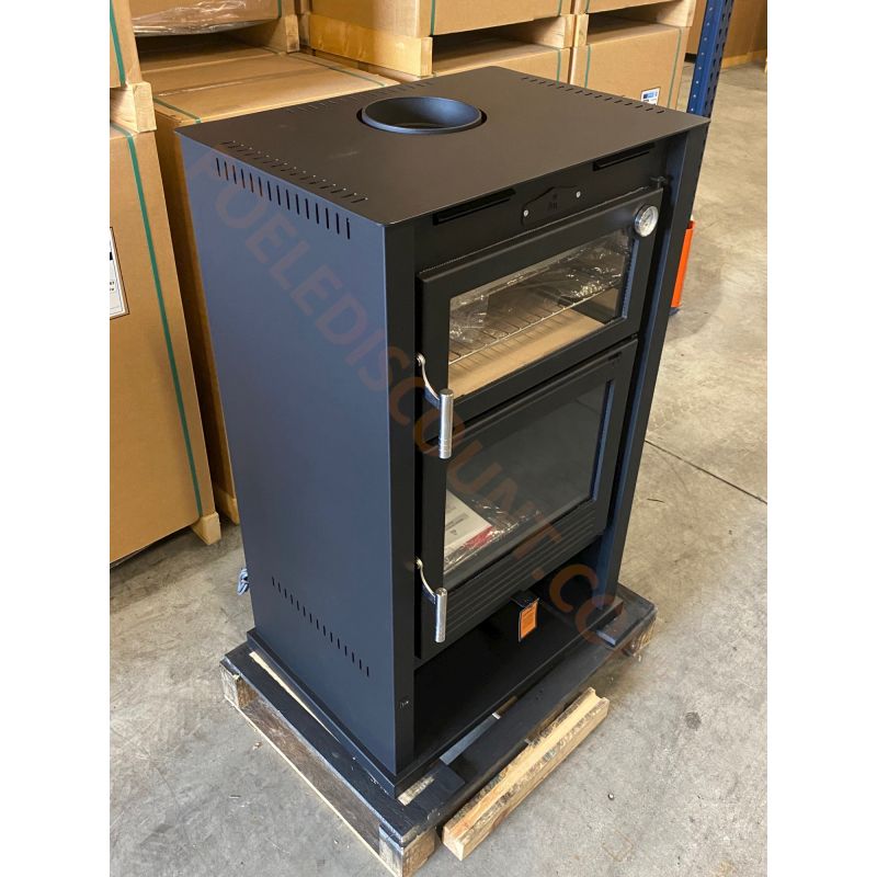 Poêle à bois avec four ventilé - FIREMATIC Kentucky 9.5 kW