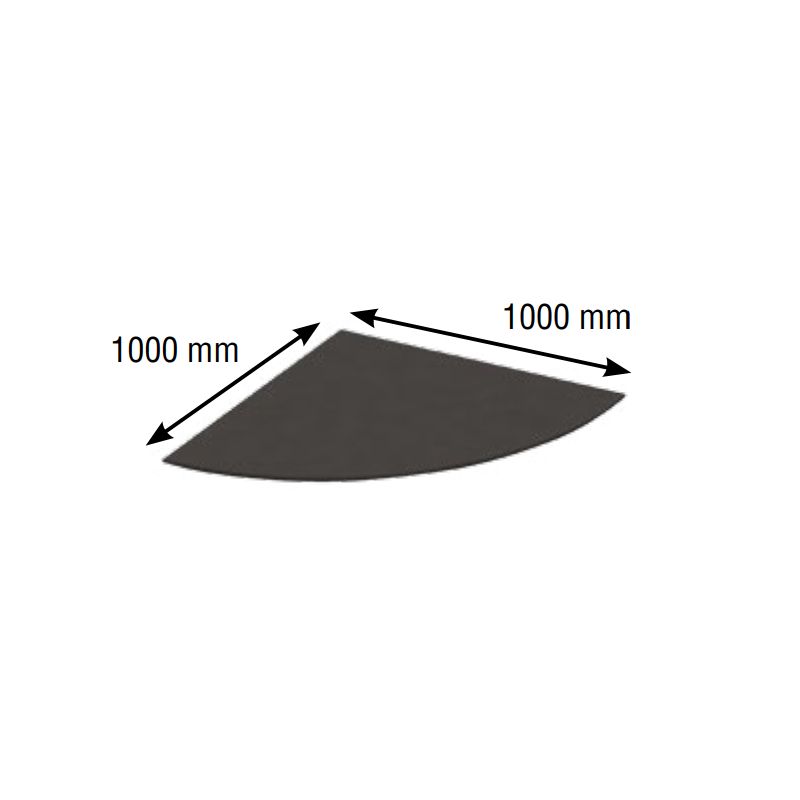 Plaque de sol angle - BRONPI